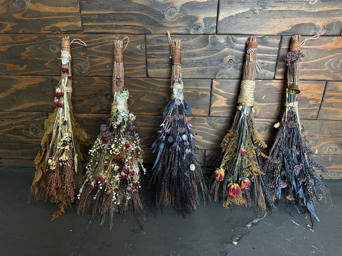 Samhain Broom Decorating Workshop – ReCircle Home
