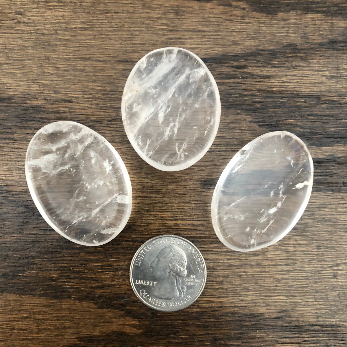 Clear Quartz Worry Stone – ReCircle Home