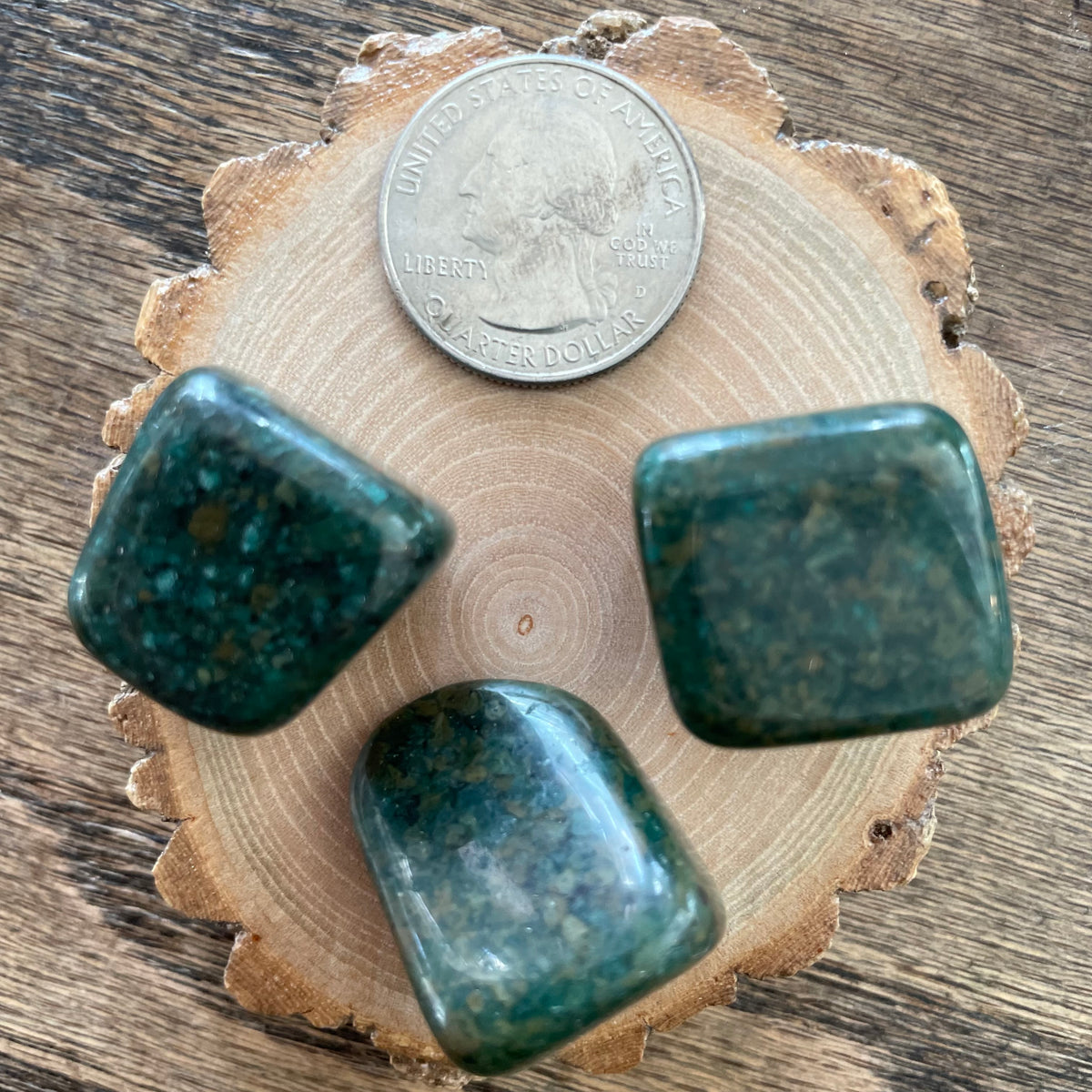 Jade Tumbled Stone – ReCircle Home