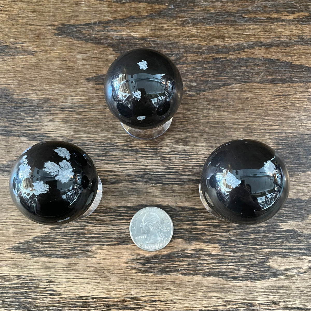 Snowflake Obsidian Sphere – ReCircle Home