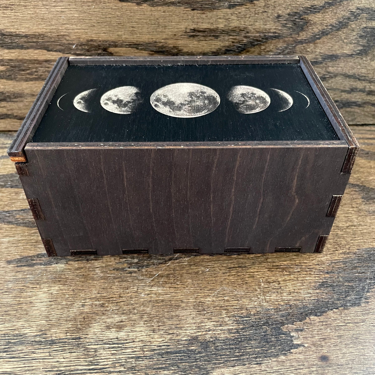 Wood Moon Phase Box (Printed) – ReCircle Home